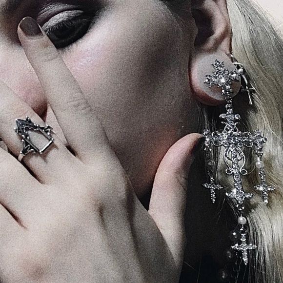 Jewelry | Cathedral Lenore Gothic Open Window Arch Church Castle Spire ...